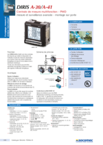 DIRIS A40 RS485 MODBUS 3I 2O